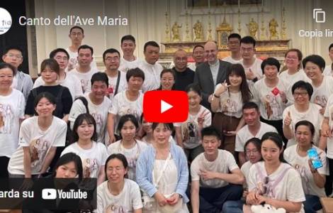 ASIA/CHINA - WYD 2023, Chinese pilgrims on their way to Lisbon visit ...